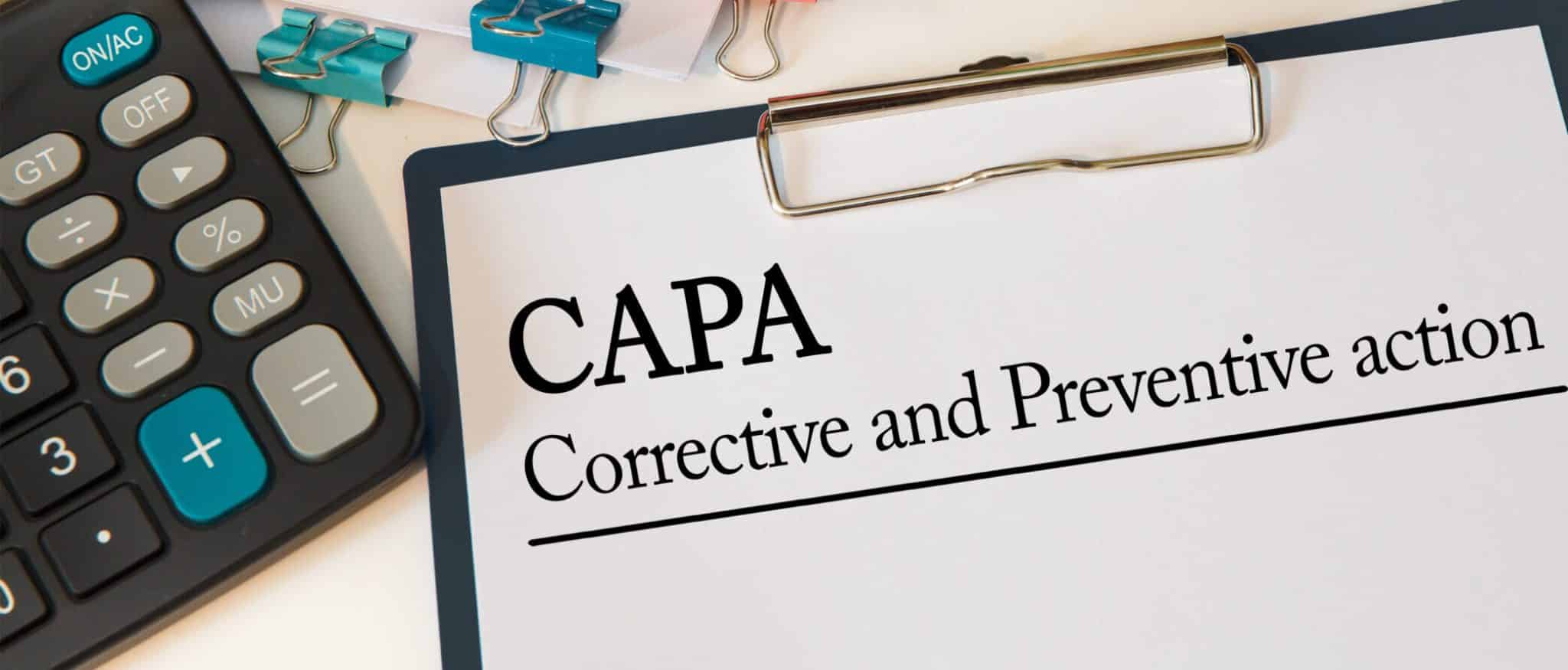 What are Corrective and Preventive Actions?